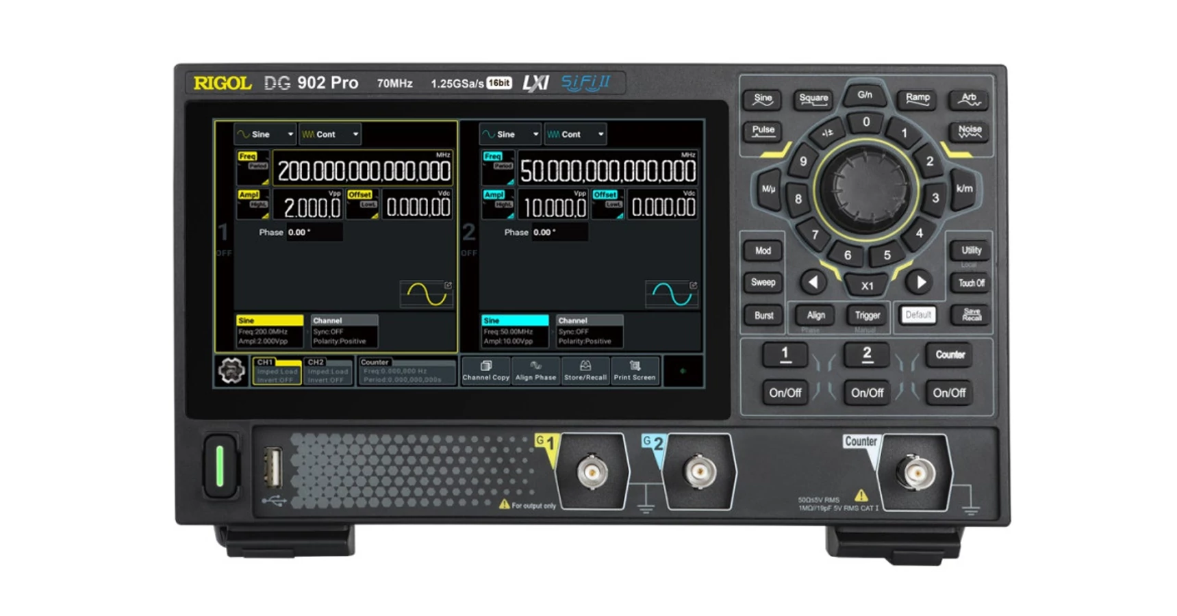 Rigol DG902 PRO függvénygenerátor - Paku Kapu